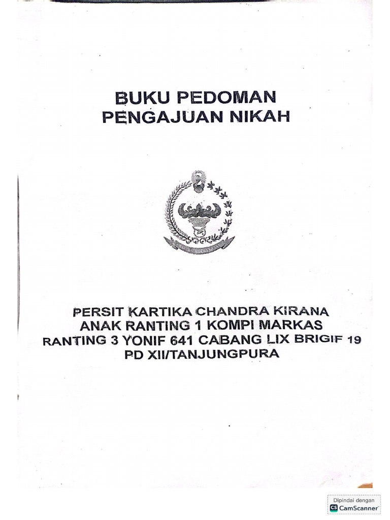 Materi Pengajuan Ibu Persit | PDF