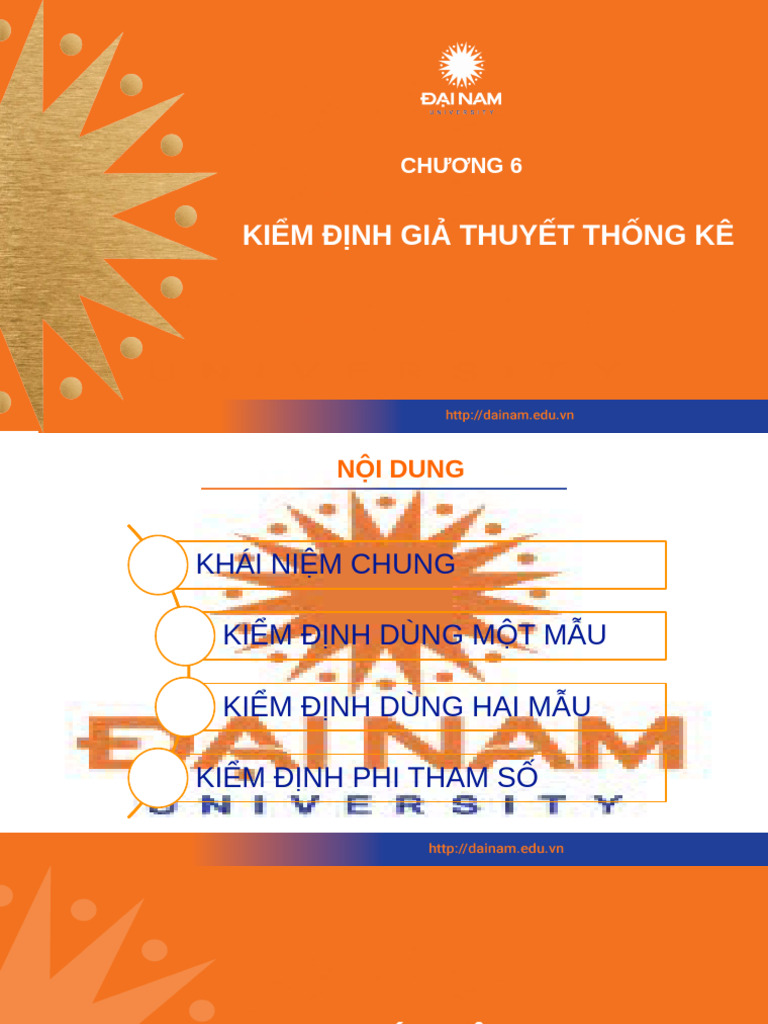 XSTK - Chương 6 | PDF