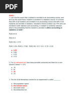 Worksheet #3: Unions and Intersections Answer Key: PAB PA B PAB | PDF ...