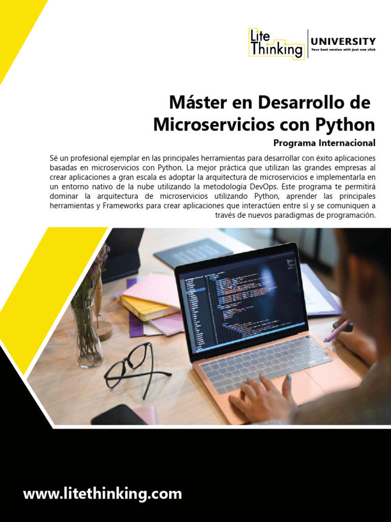 ES - Máster en Desarrollo de Microservicios Con Python | PDF | Software | Ingeniería de software