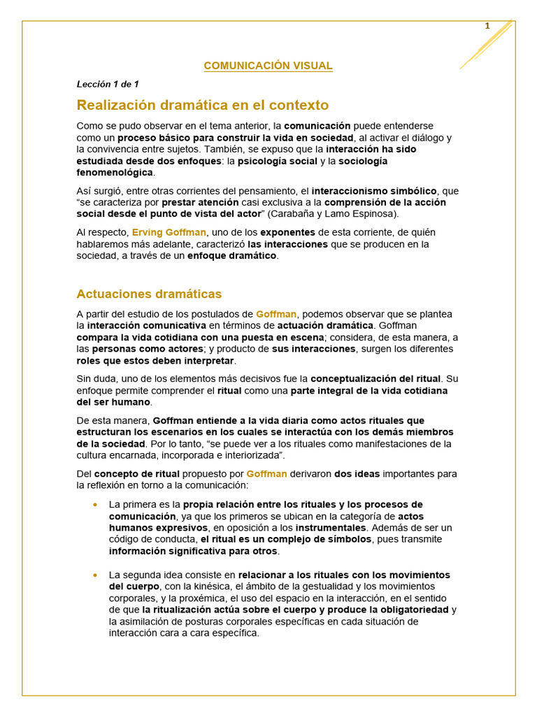 4-Realización Dramática en El Contexto | PDF | Comunicación | Sociedad