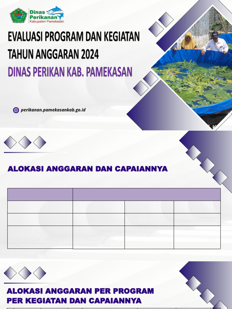 Evaluasi Program Kegiatan 2024 Dan Rencana Program Kegiatan 2025 | PDF