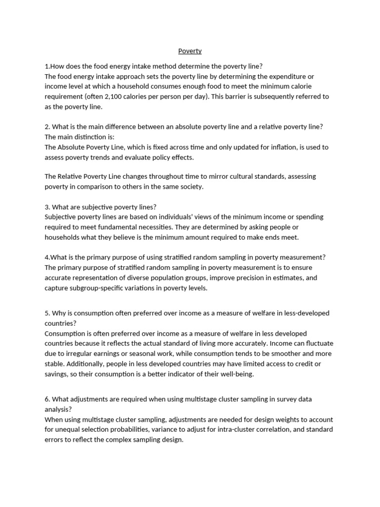 Poverty | PDF | Economic Inequality | Discrimination & Race Relations