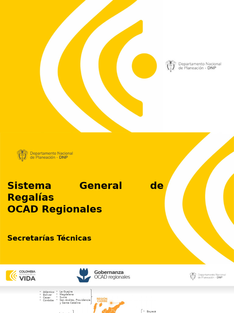 01.10.2024 Conformación OCAD Regionales | PDF | Organizaciones relacionadas con el gobierno ...