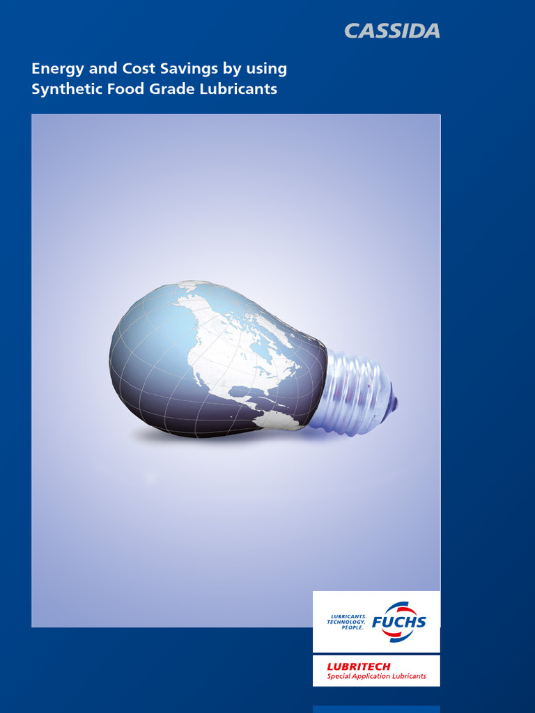 Fuchs Cassida Energy Cost Savings | PDF | Lubricant | Oils