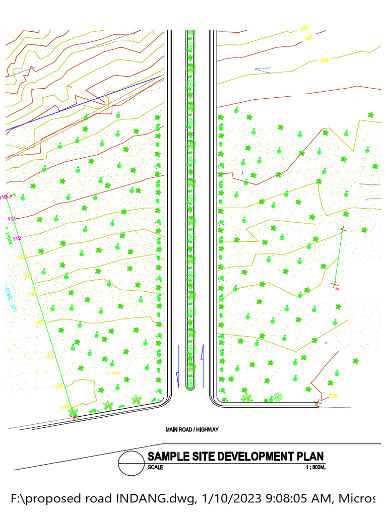 Proposed Road Plan for Indang | PDF
