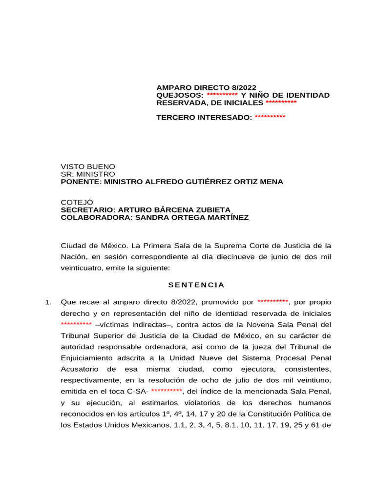 ENGROSE - AGOM - AD 8-2022 Reperación Del Daño A Víctimas de ...