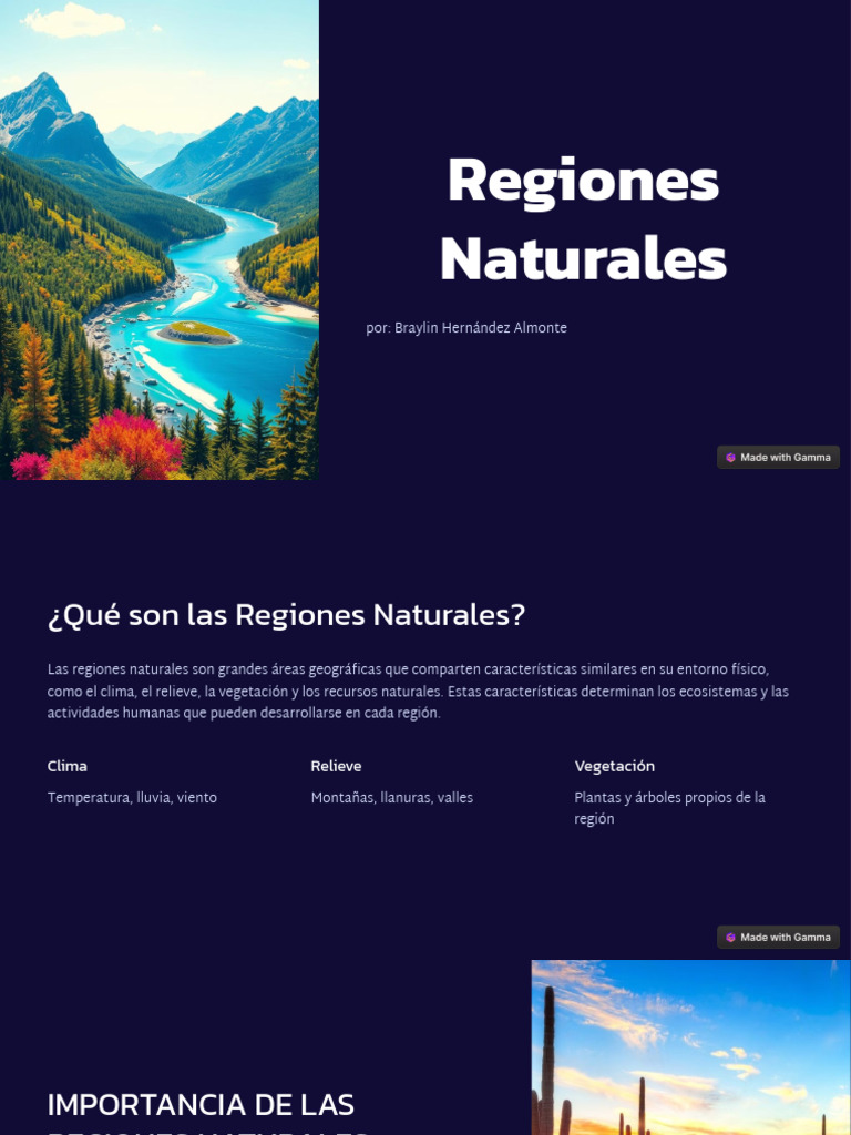 Regiones Naturales | PDF