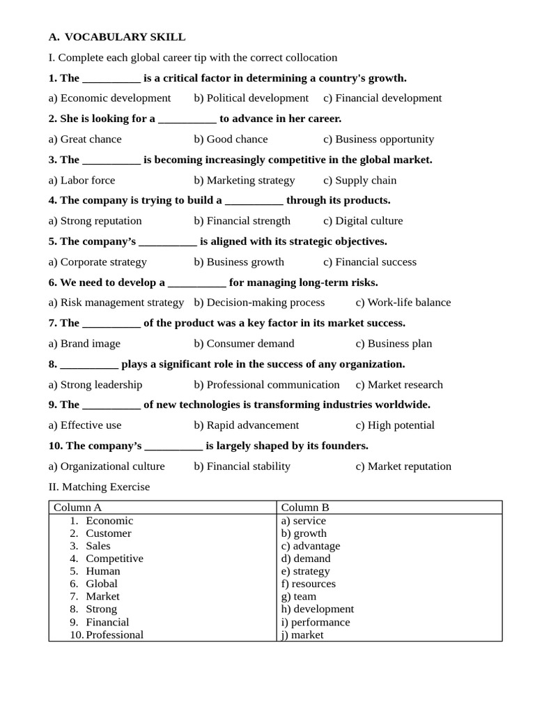 Unit 4 Exercise | PDF | Strategic Management | Market (Economics)
