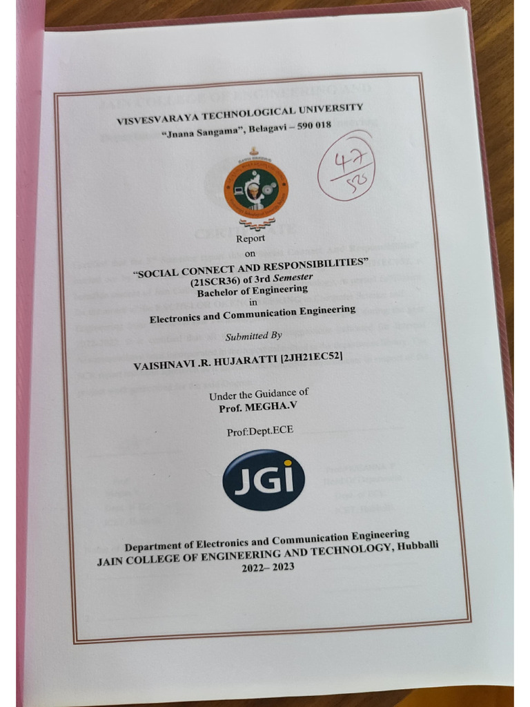 Sample Report of SCR | PDF