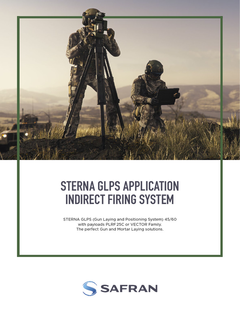 Safran-Vectronix Productflyer STERNA-Applications GLPS | PDF | Artillery | Mortar (Weapon)
