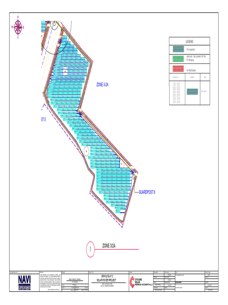 General Plant Layout 11-28-24-Zone 1 - 2B Segment 1 - PV | PDF