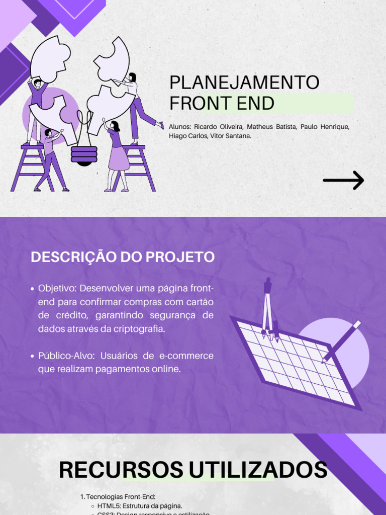 Projeto Front End | PDF
