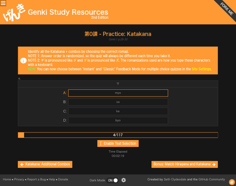 Practice Katakana Genki Study Resources - 2nd Edition | PDF