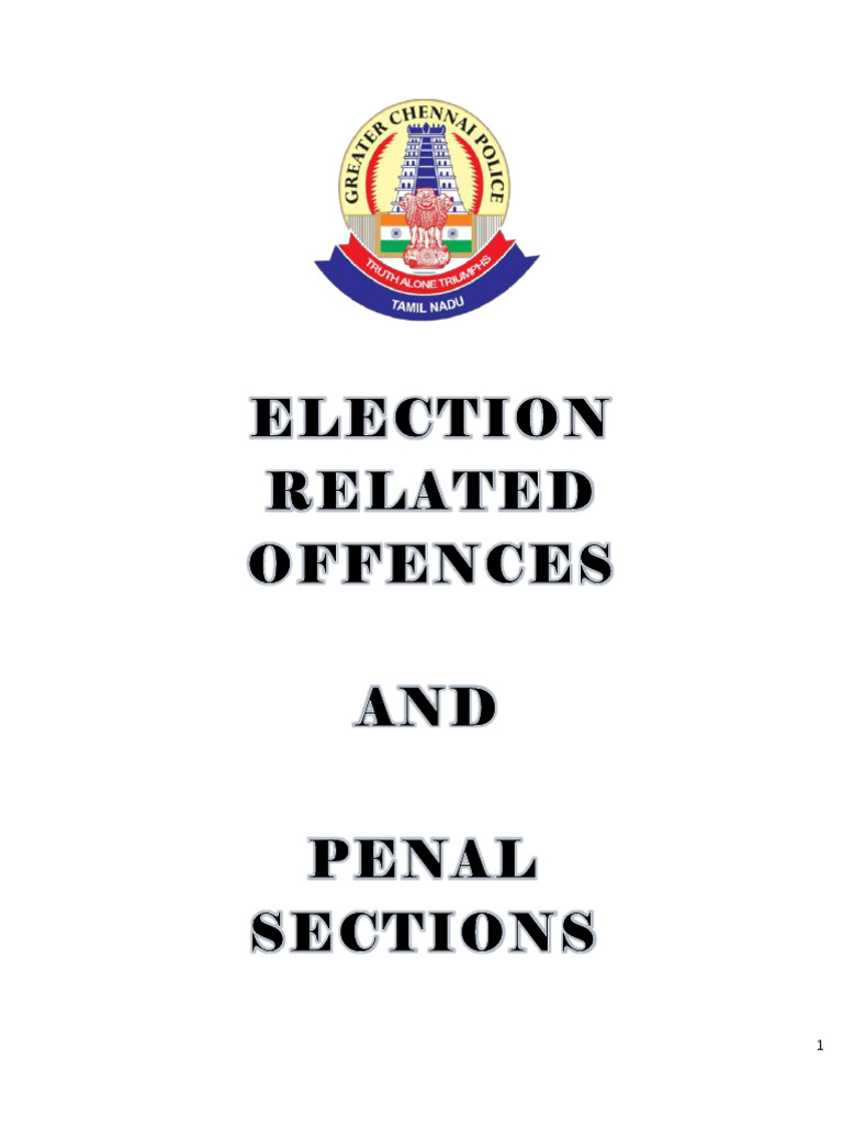 Election Offences Under Indian Law | PDF | Bail | Government