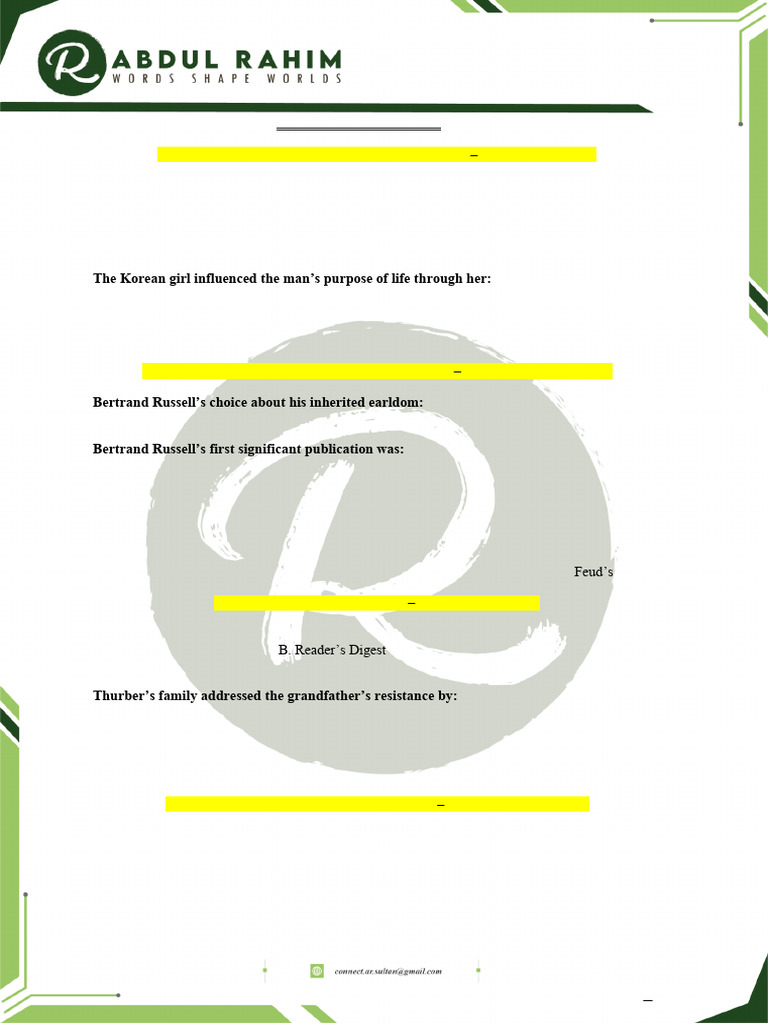 Complete Final Prepartaion Paper For 2nd Year. | PDF | Poetry ...