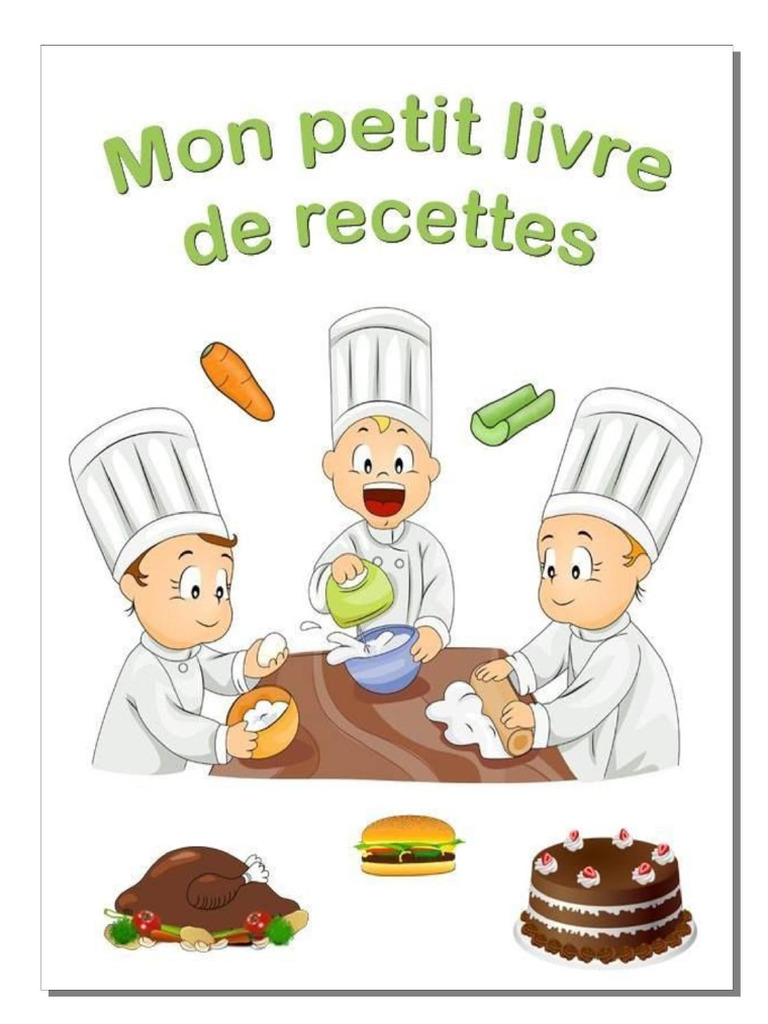 Mon petit livre de recettes | PDF
