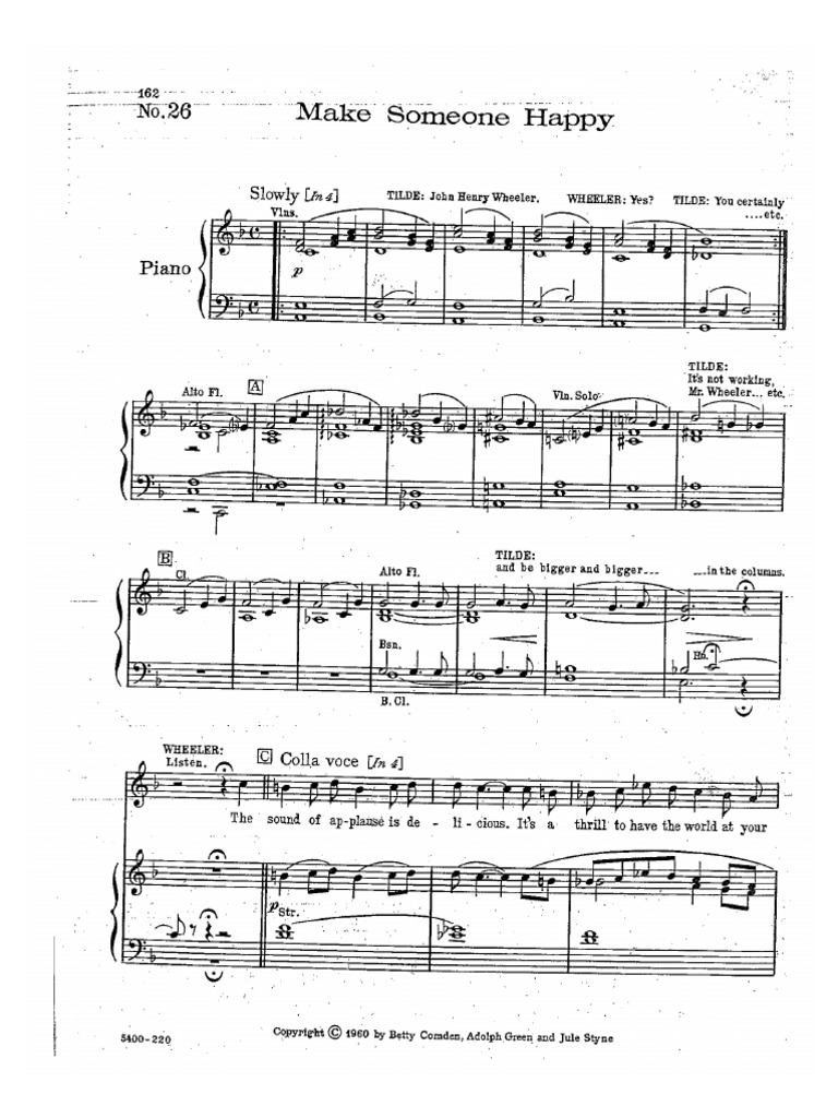 Make Someone Happy | PDF