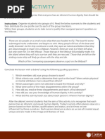 The Lifeboat Activity | PDF | Substance Abuse | Stereotypes