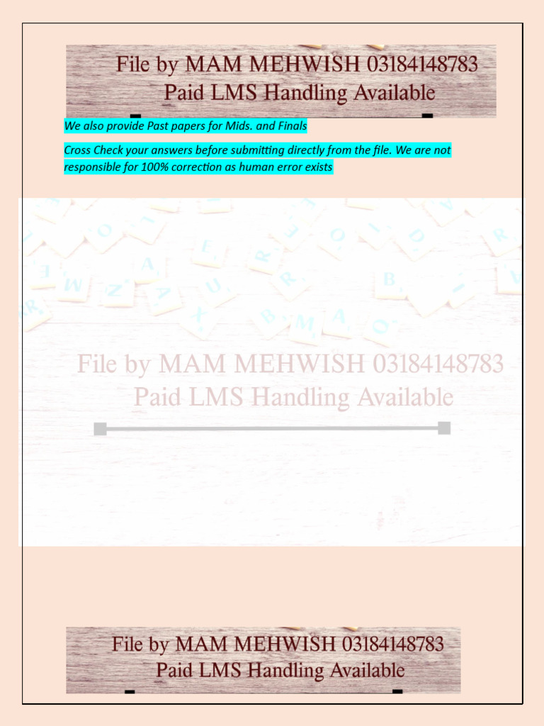 CS304P Quiz#8 7 July2023 FINALS by MISS MEHWISH-1 | PDF