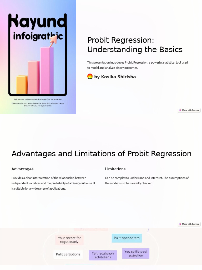 Probit Regression Understanding The Basics | PDF | Regression Analysis | Coefficient Of ...