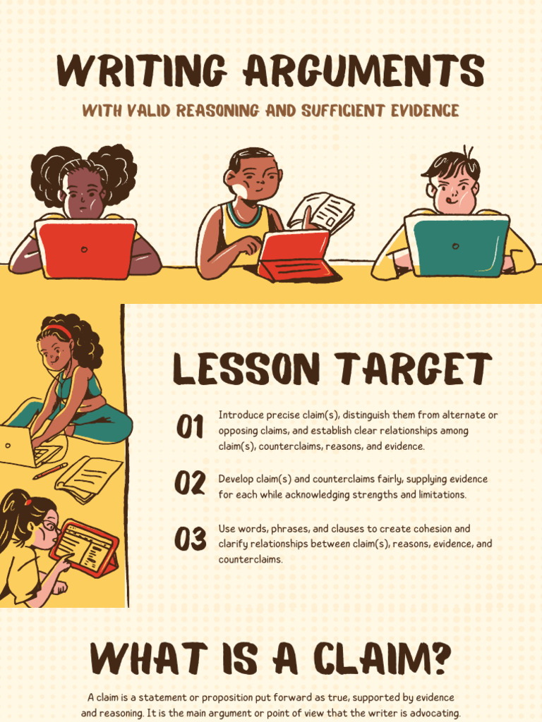 Argument Writing Essentials | PDF | Argument | Epistemology