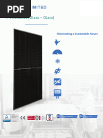 Data Sheet-144 HC - Bifacial TOPCON Dual Glass 560-590 WP | PDF | Solar ...