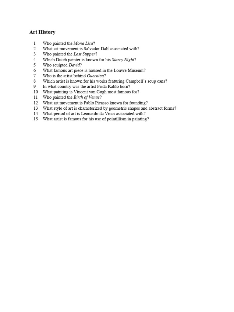Art Pdf