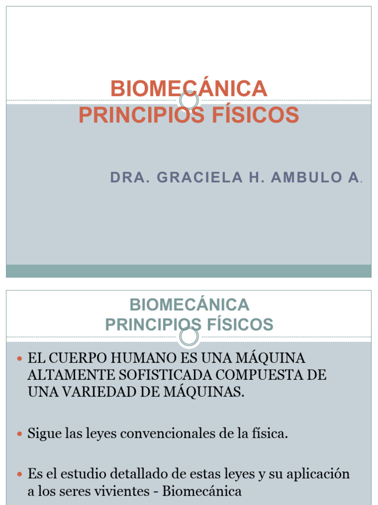 BIOMECÁNICA Principios Físiscos - Vectores 1 | PDF | Vector Euclidiano ...