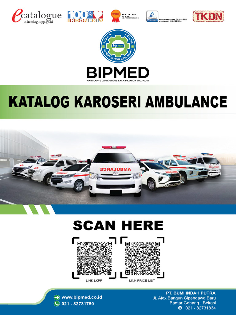 Katalog Karoseri Ambulance BIPMED | PDF