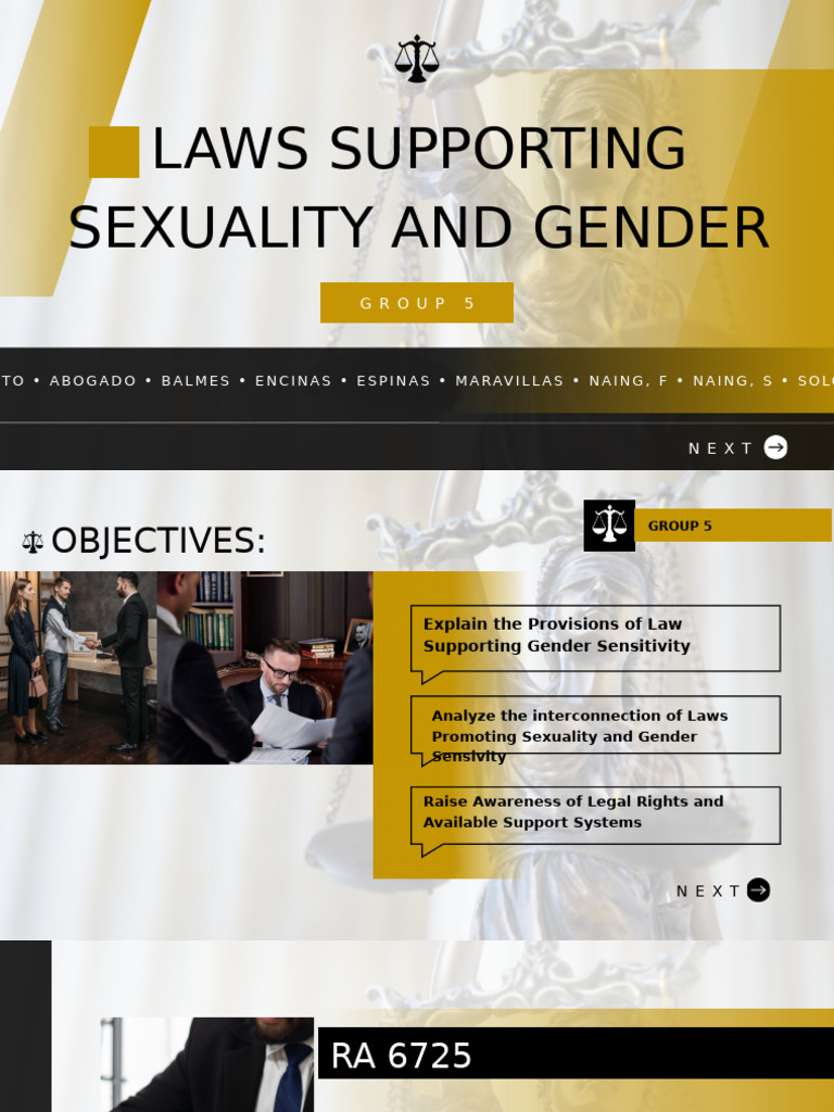 Laws Promoting Gender Equality and Rights | PDF | Rape | Gender