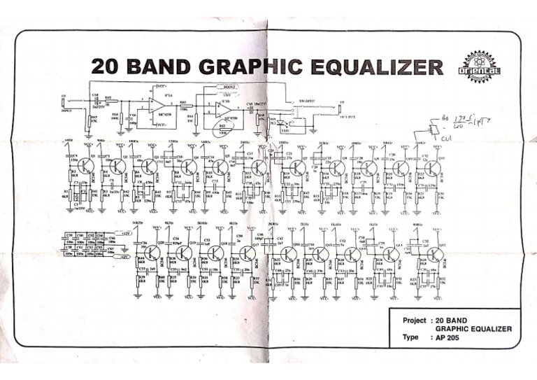 20 Band Graphic Equalizer by Oriental | PDF