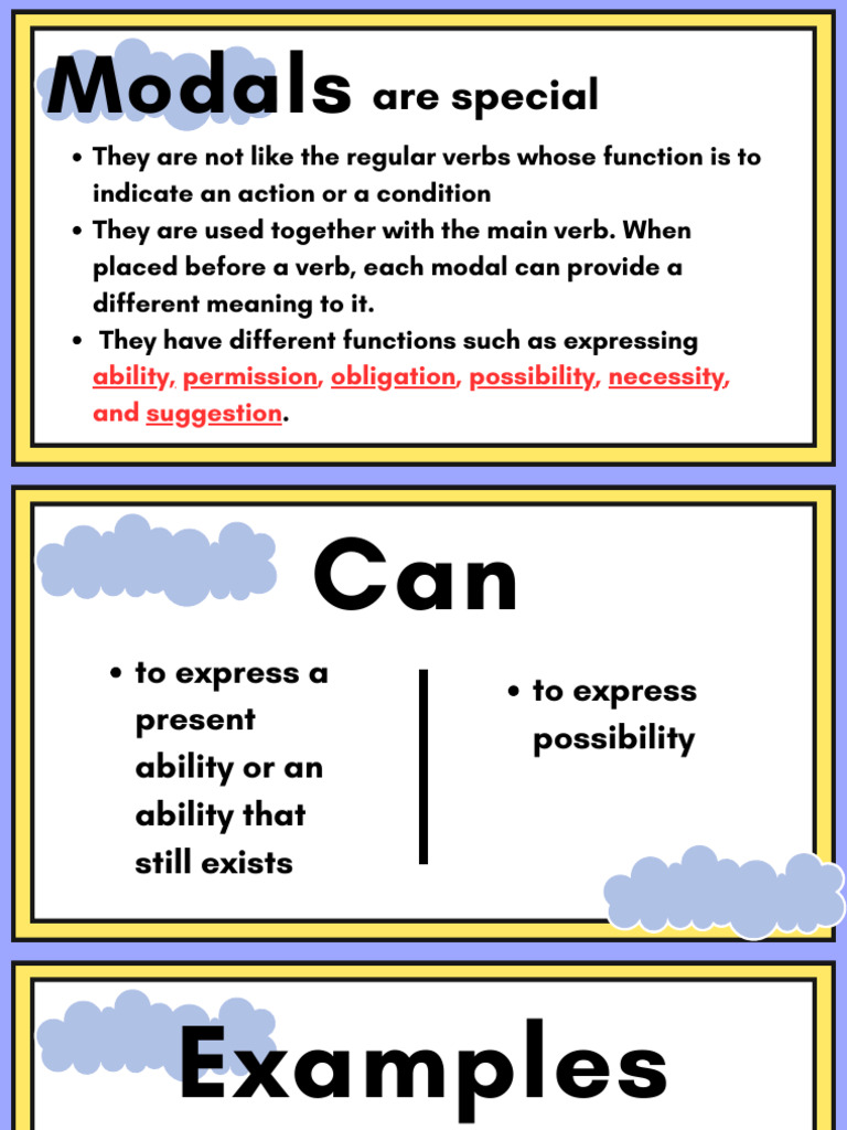 MODAL PPT! | PDF | Linguistics | Linguistic Morphology