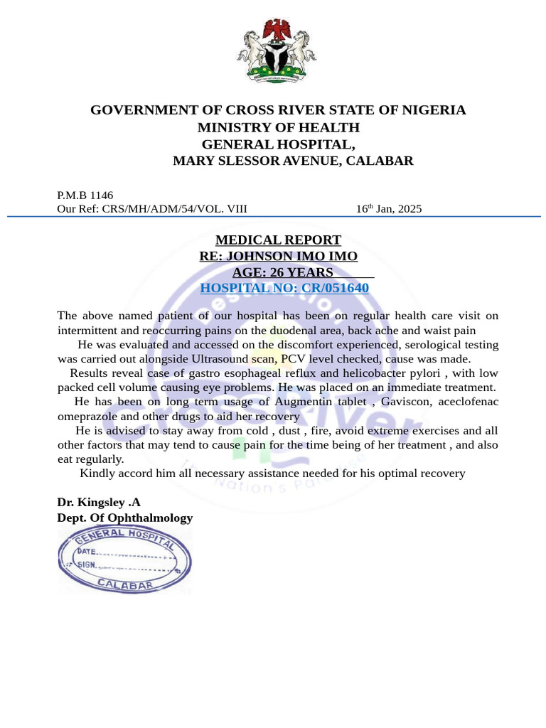 Medical Report-222 Copy Cop | PDF