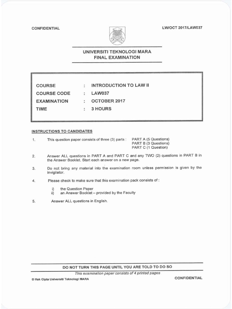 Law 033 October 2017 | PDF