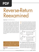 Reverse Return Piping | PDF | Pump | Pipe (Fluid Conveyance)