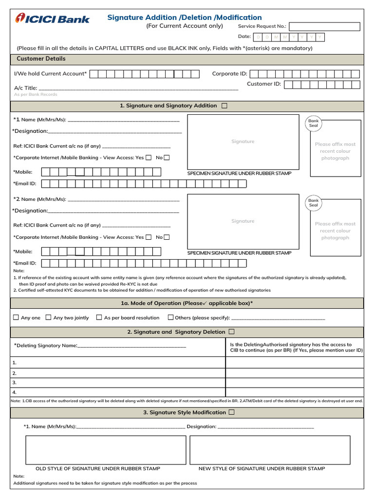 Signature Addition Deletion Modification | PDF | Signature