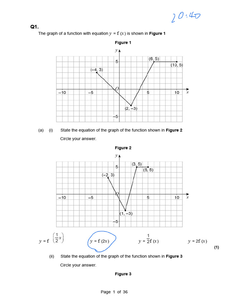 Mock mathematics | PDF | Sequence | Random Variable