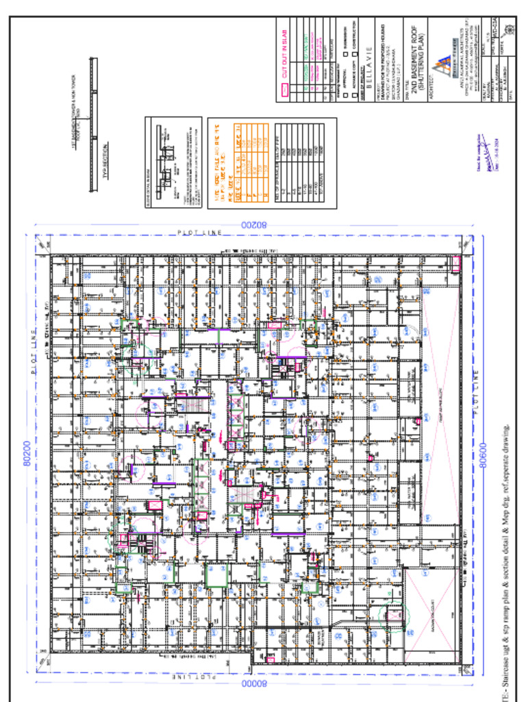 Bellavie 2nd Basement Roof Rev. Hvac Shaft(10) | PDF