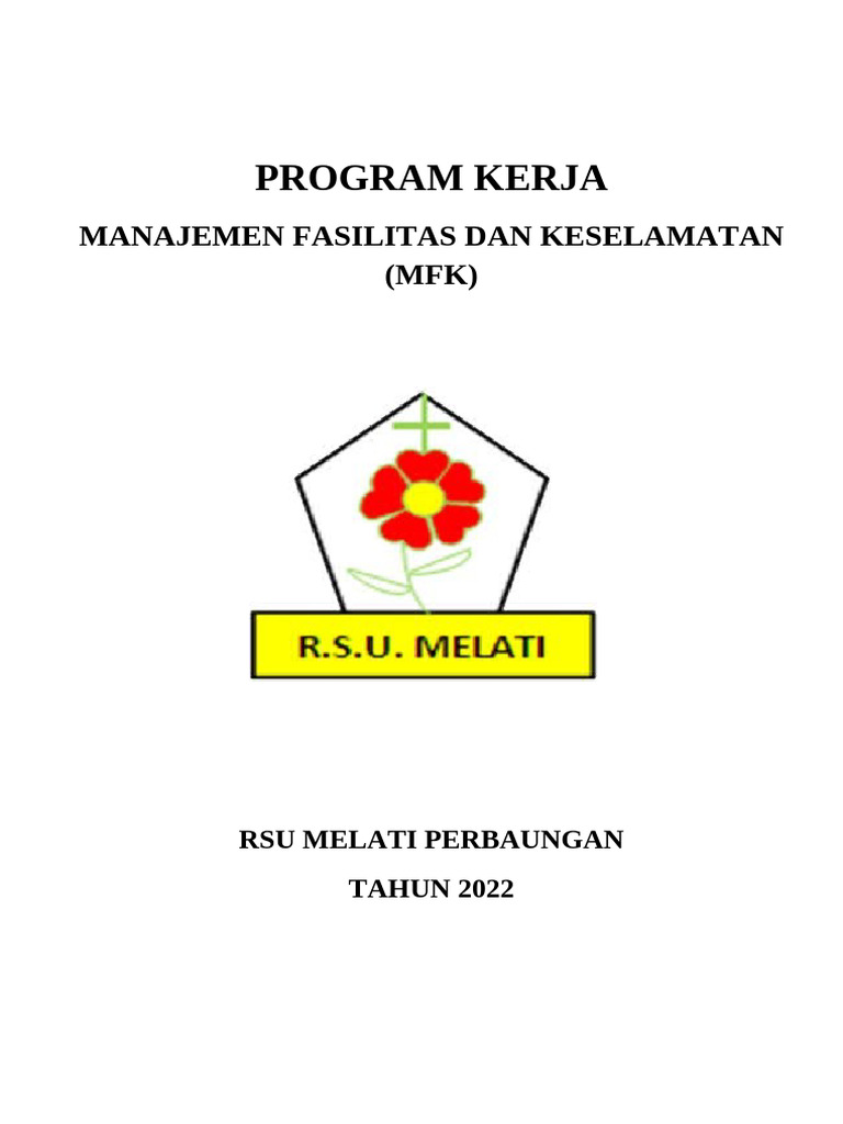 Program Kerja MFK Baru 2022 | PDF