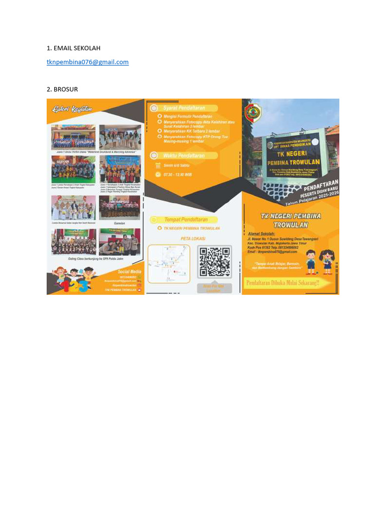 Email Sekolah | PDF