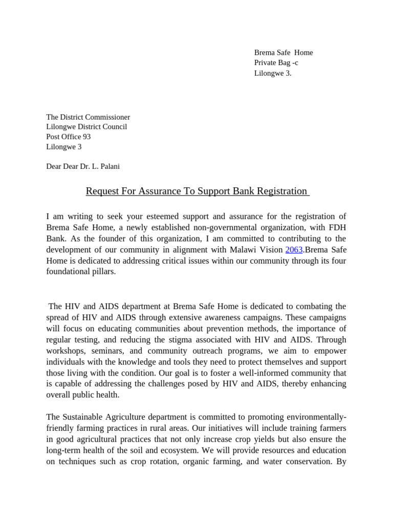 Brema Safe Home | PDF | Agriculture | Food Security