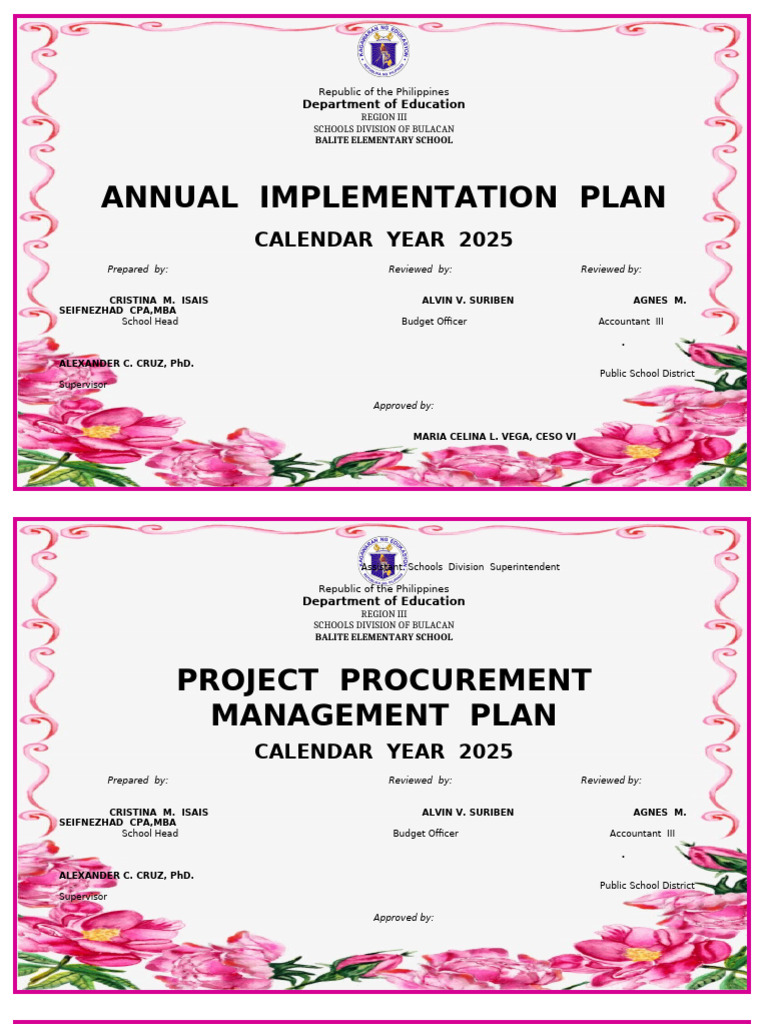 AIP-COVER-2025 | PDF | Government Institutions | Philippines