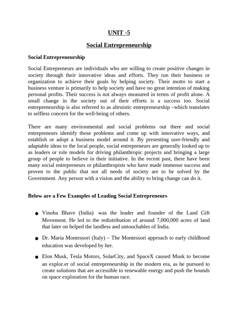 UNIT 5 Entrepreneurship Development | PDF | Partnership | Entrepreneurship