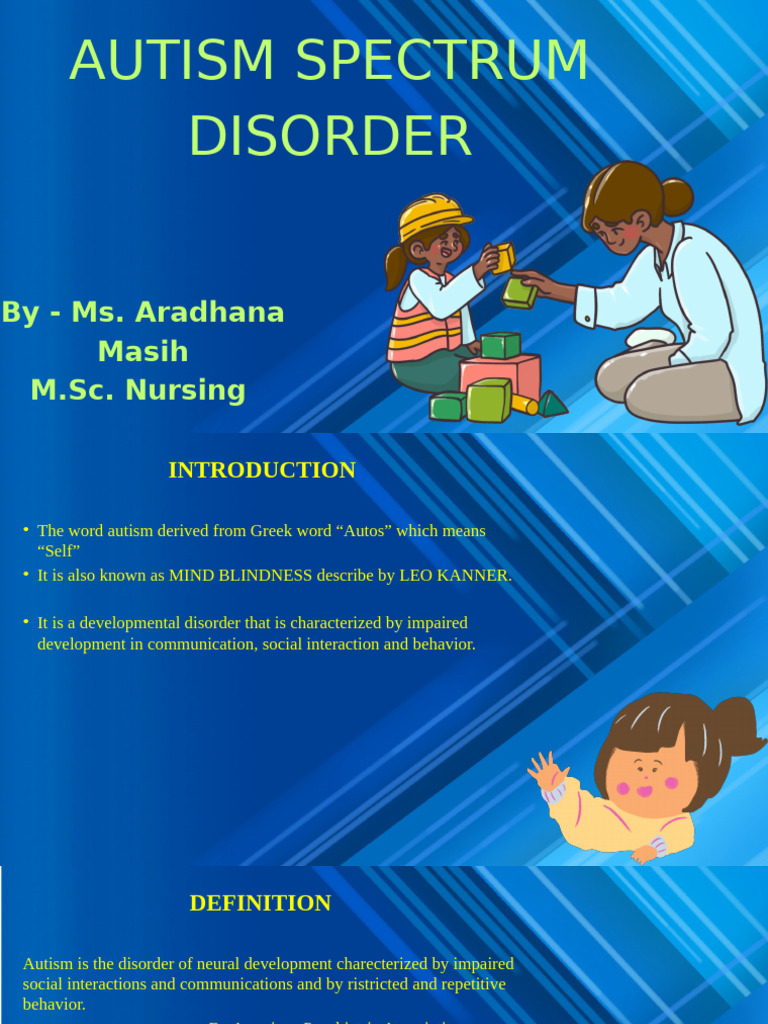 Autism Spectrum Disorder | PDF | Autism Spectrum | Mental Disorder