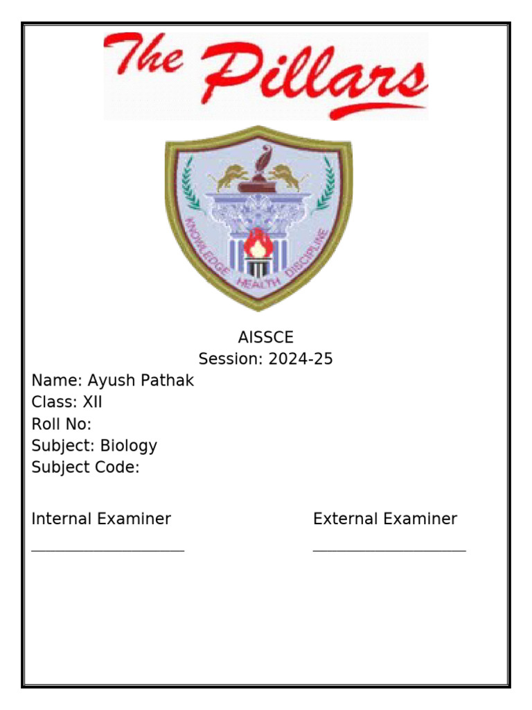 Aissce Session 2024-25 | PDF