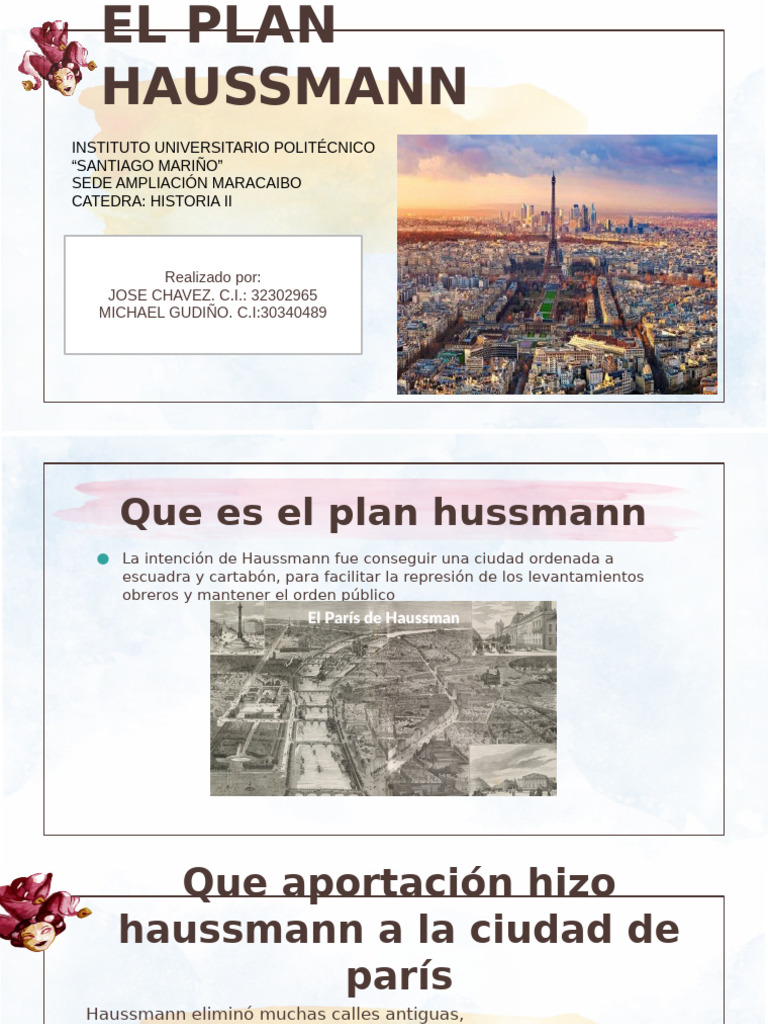 Plan de Haussmann | PDF