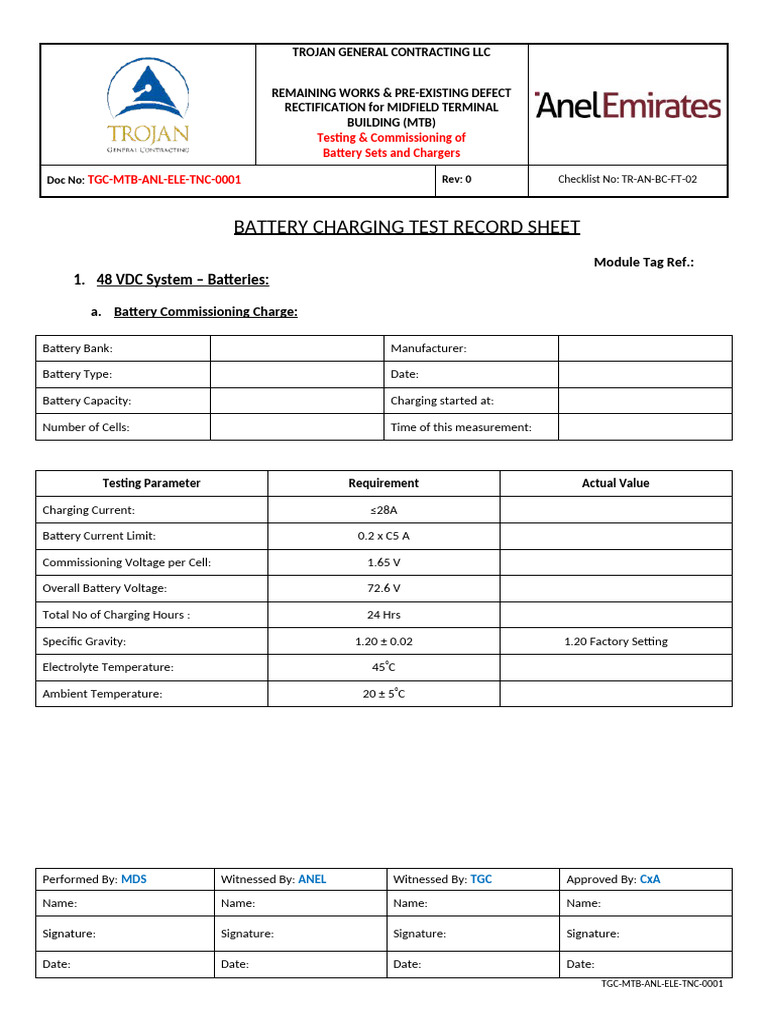 02 FT-02. General Checks | PDF | Battery Charger | Rectifier
