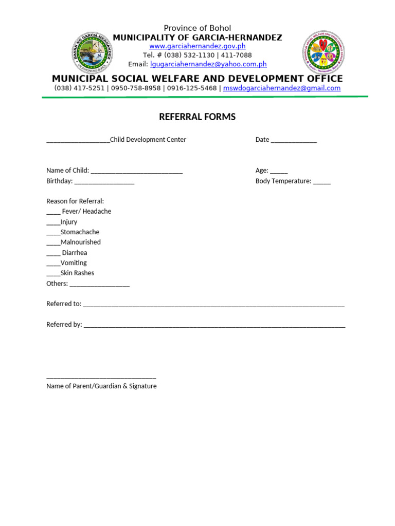 Referral-form-CDC | PDF