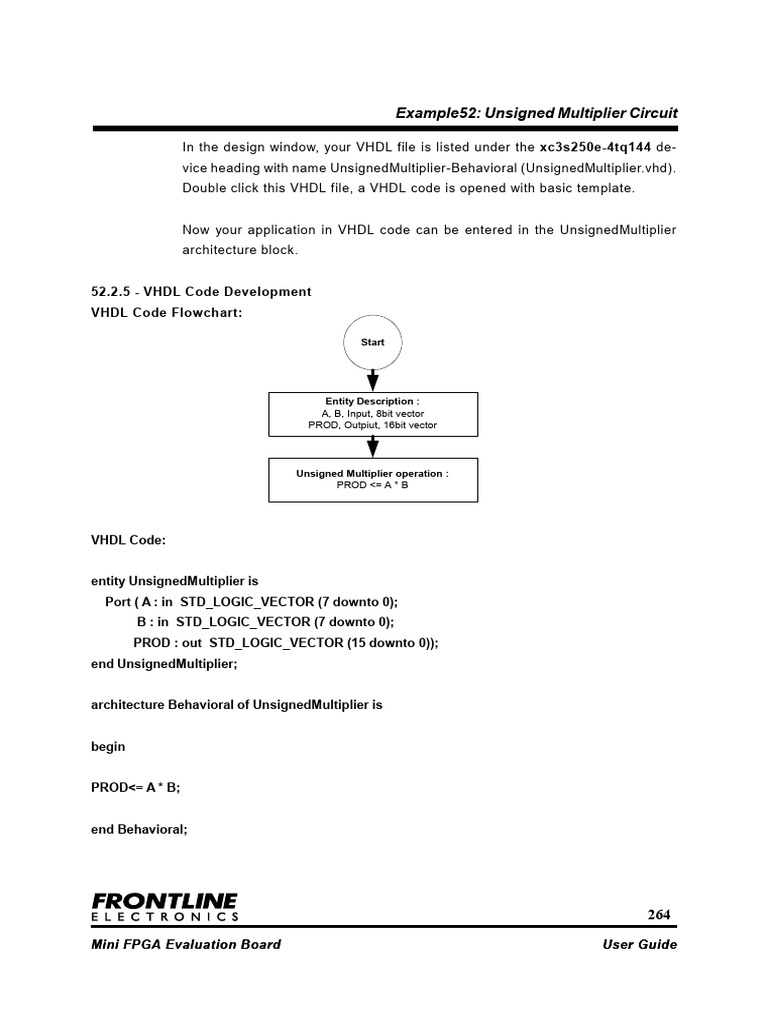 Multiplier 8 Bit | PDF | Field Programmable Gate Array | Vhdl
